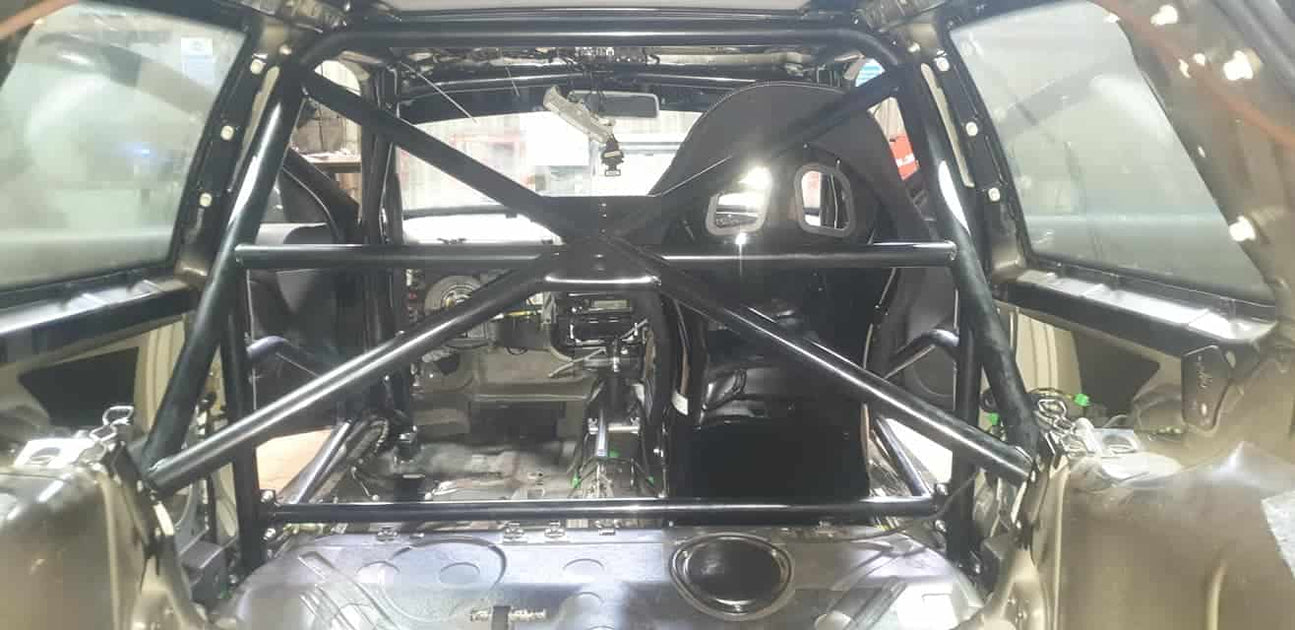 JP Cages - MK4 VW Golf Bolt in Half Cage — BAF Motorsport