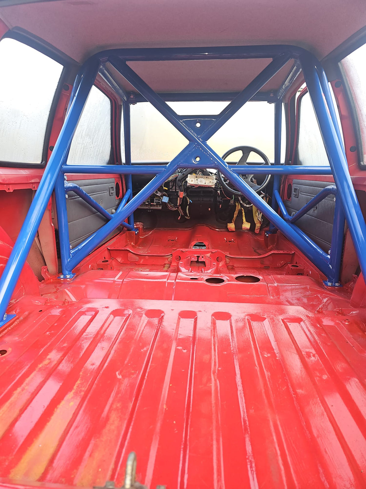 JP Cages - Peugeot 205 Rear Half Roll Cage — BAF Motorsport