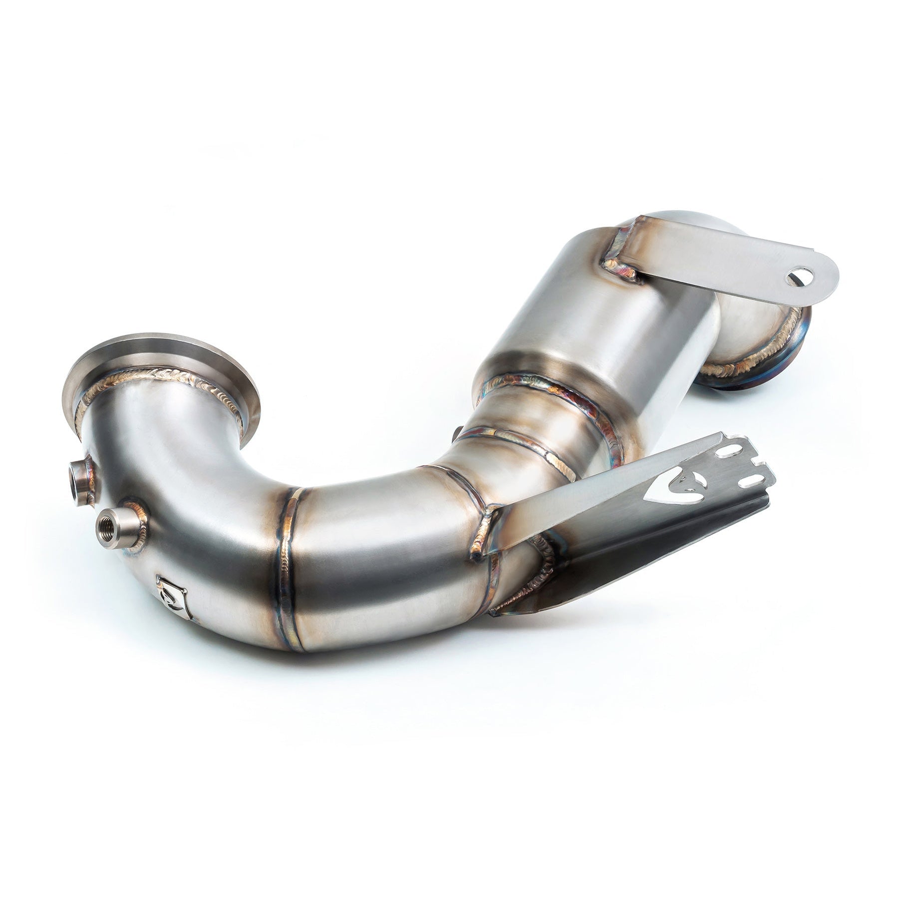 Mercedes-AMG CLA 45 S Front Downpipe Sports Cat / De-Cat Performance E ...