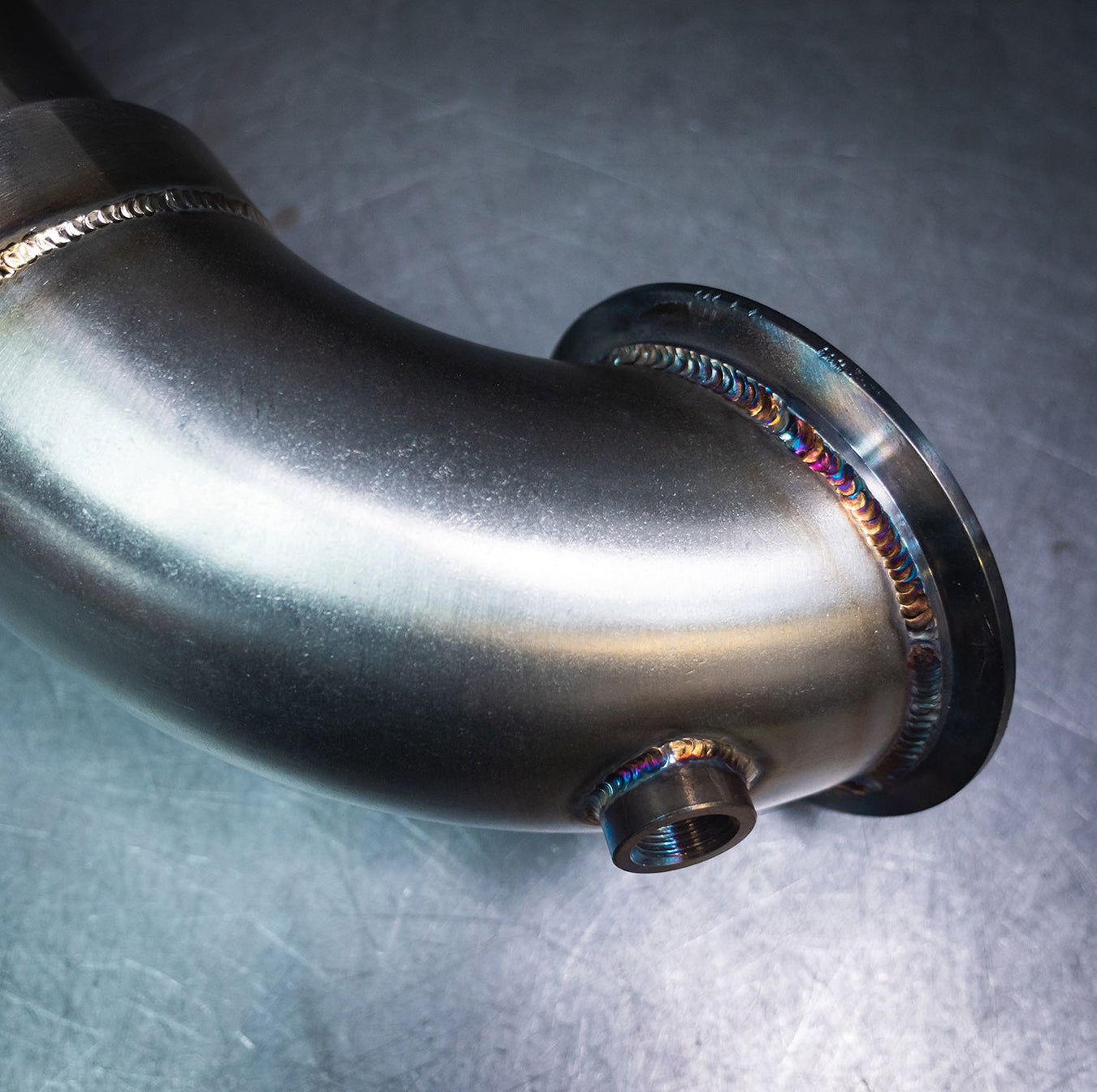 VW Golf R (Mk8) 2.0 TSI (21>) Front Downpipe Sports Cat / De-Cat Perfo ...
