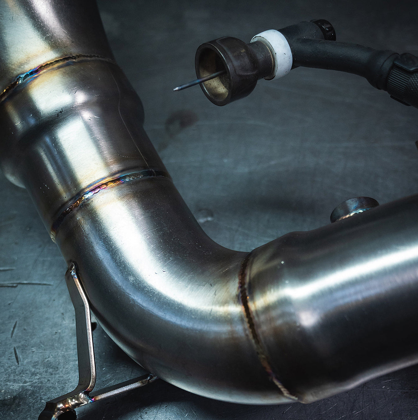 VW Golf R (Mk8) 2.0 TSI (21>) Front Downpipe Sports Cat / De-Cat Perfo ...