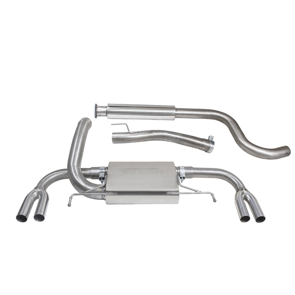 Vauxhall Astra J VXR (12-19) Cat Back Sports Exhaust System — BAF ...