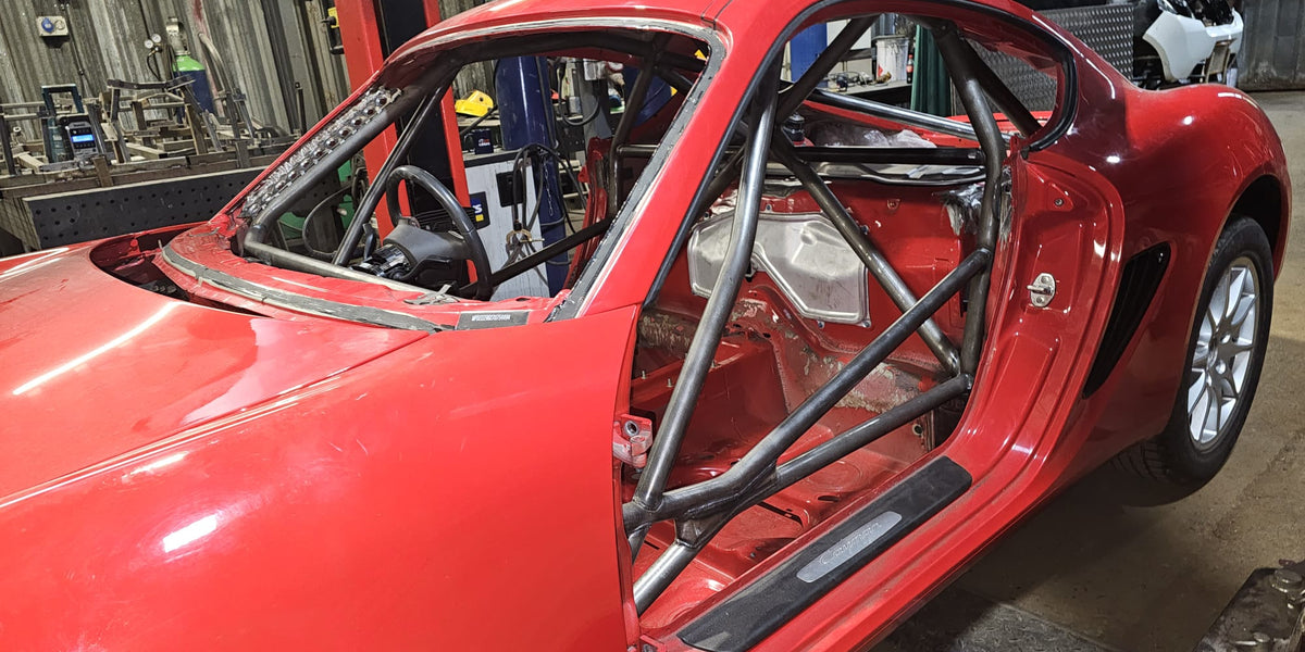 JP Cages - Porsche 987 Weld-In Cage Kit | FIA-Style Roll Cage for Caym ...
