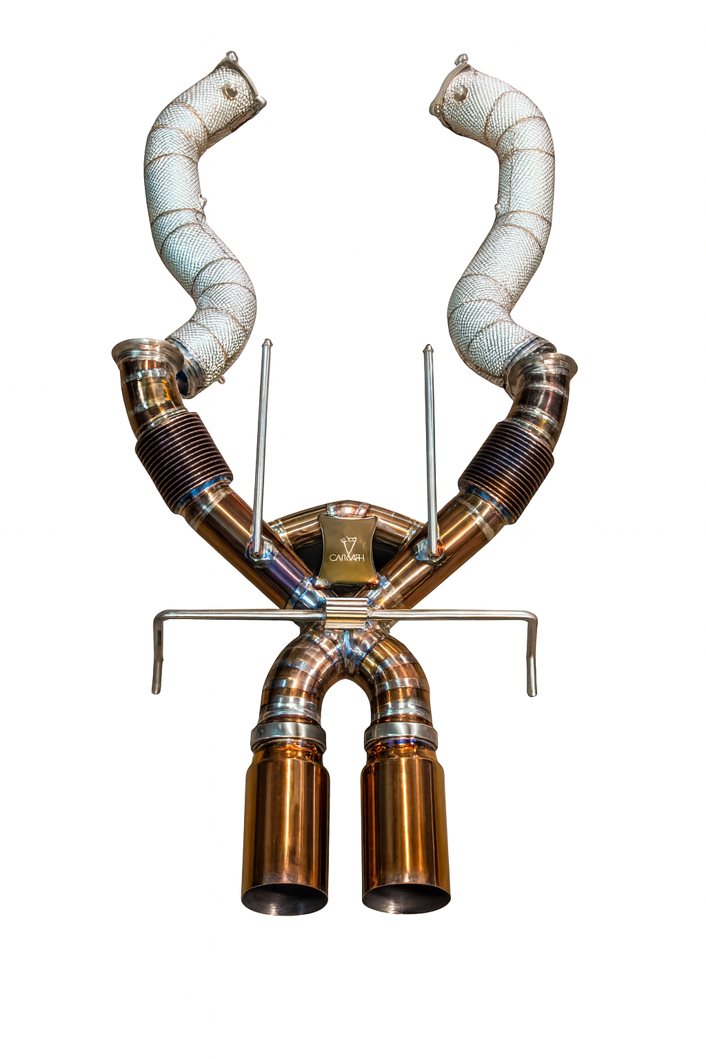 Mclaren 750S F1 Race Exhaust System- Valvetronic Exhausts — BAF Motorsport