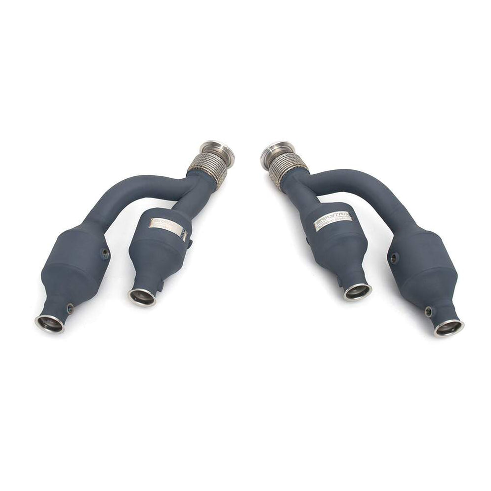 Armytrix Ceramic Coated 200cpsi Sport Cat Pipes with Cat-Simulators fo ...