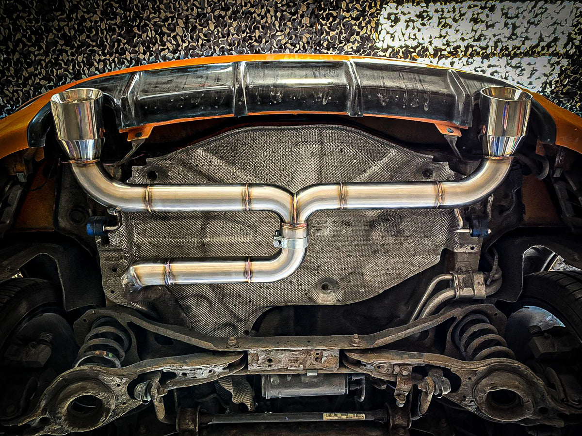 Custom BAF Performance Exhaust - Back Box — BAF Motorsport